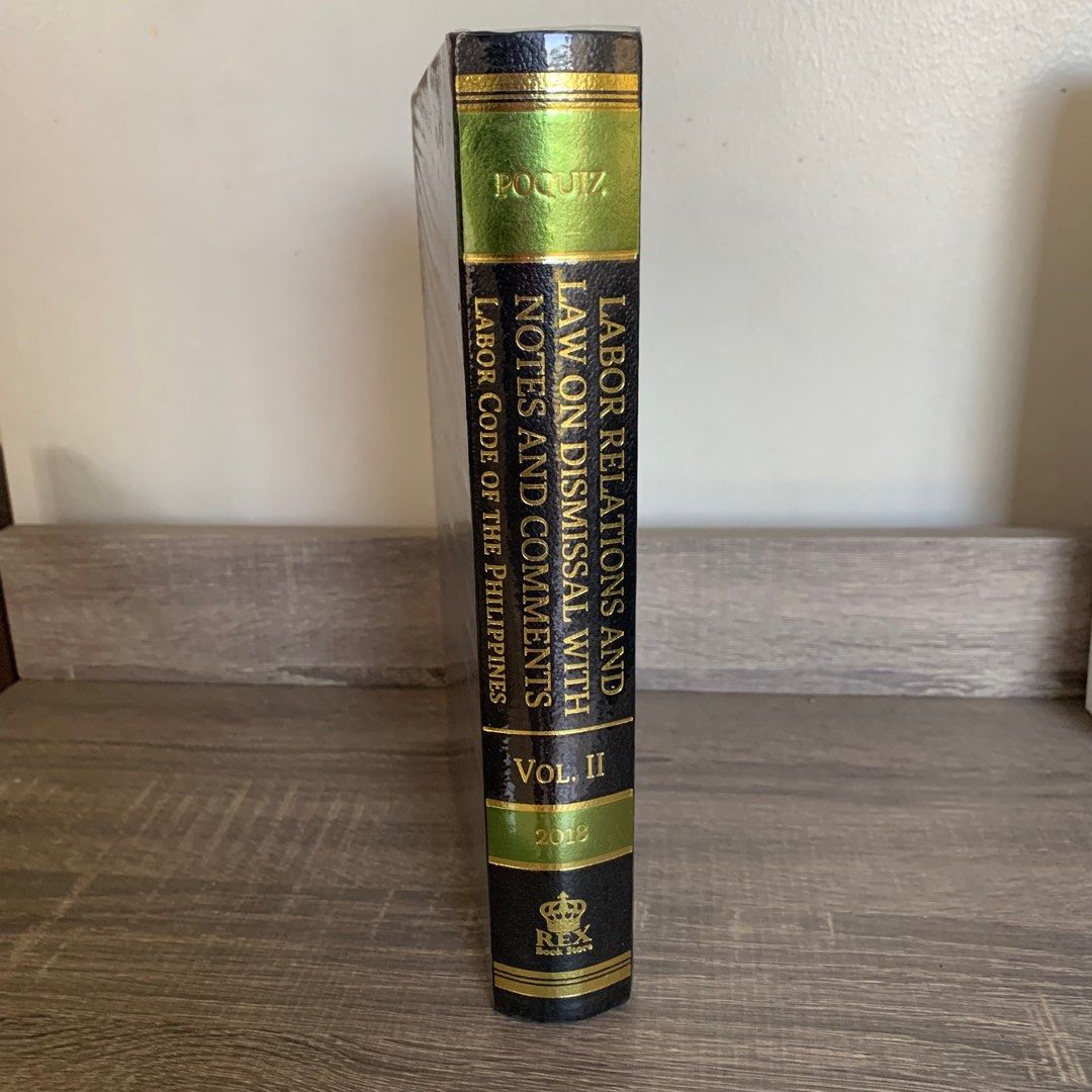 LABOR Salvador A. Poquiz 2018 Edition Labor Relations and Law on ...