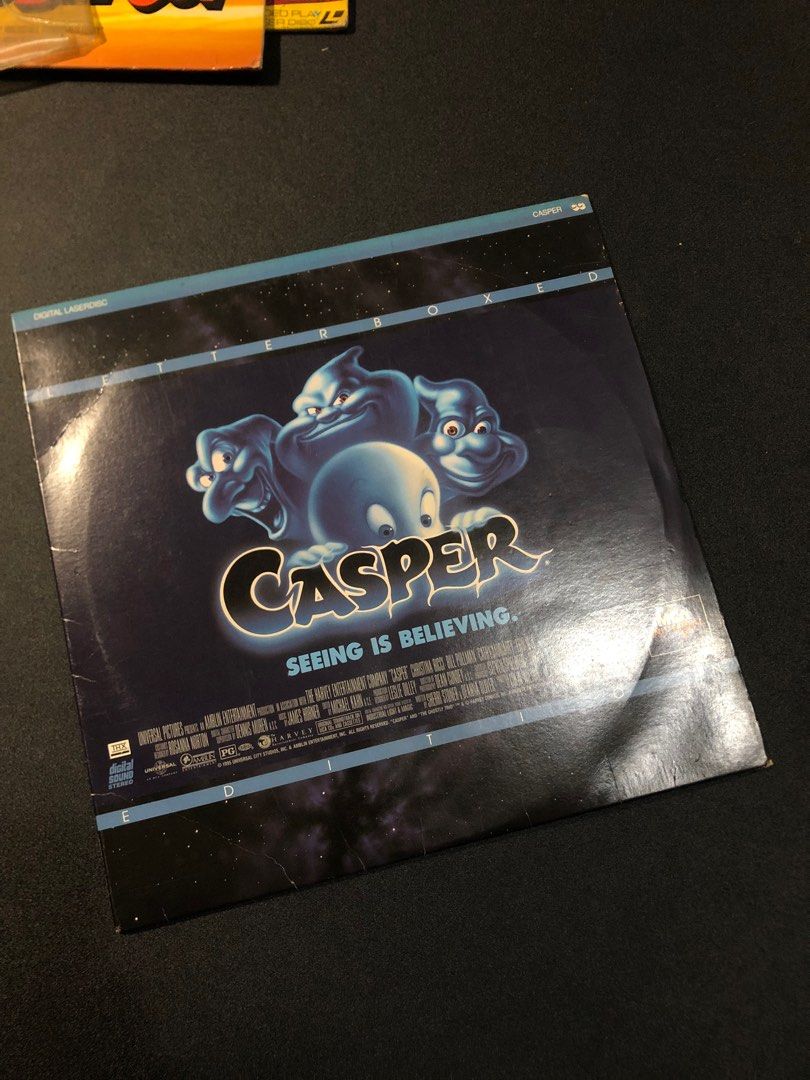 Laser Disc Casper Seeing is believing, Musik & Media, CD, DVD & Lainnya ...