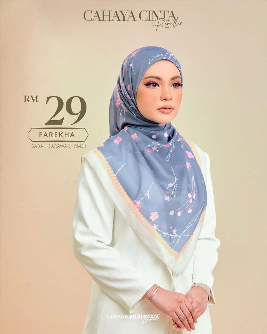 leeyanarahman hijab, Women's Fashion, Muslimah Fashion, Hijabs on Carousell