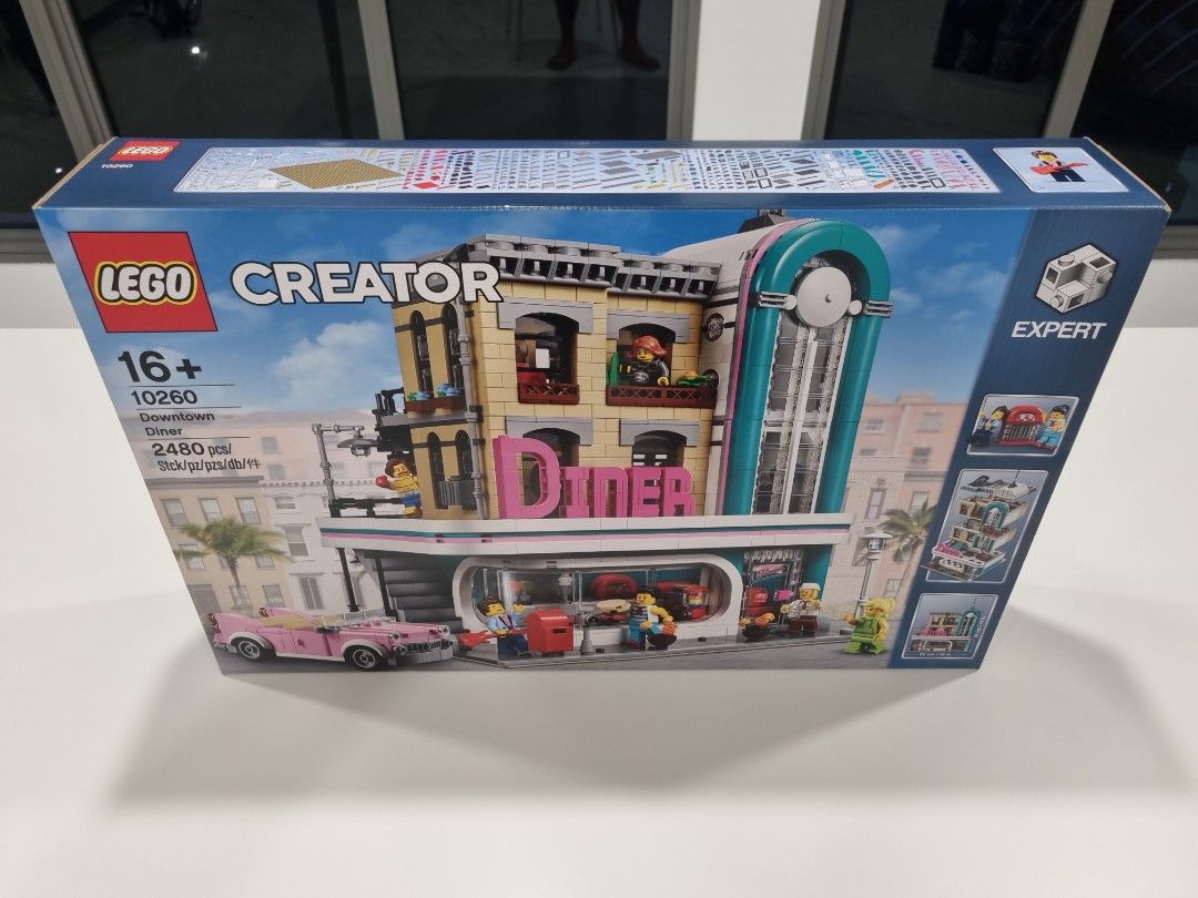 Lego 10260 Downtown Diner, Hobbies & Toys, Toys & Games on Carousell