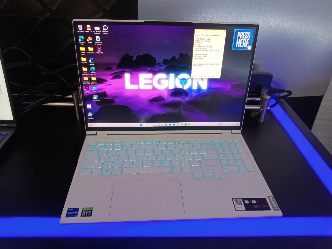LENOVO LEGION 5 PRO AYPH, Computers & Tech, Laptops & Notebooks on ...