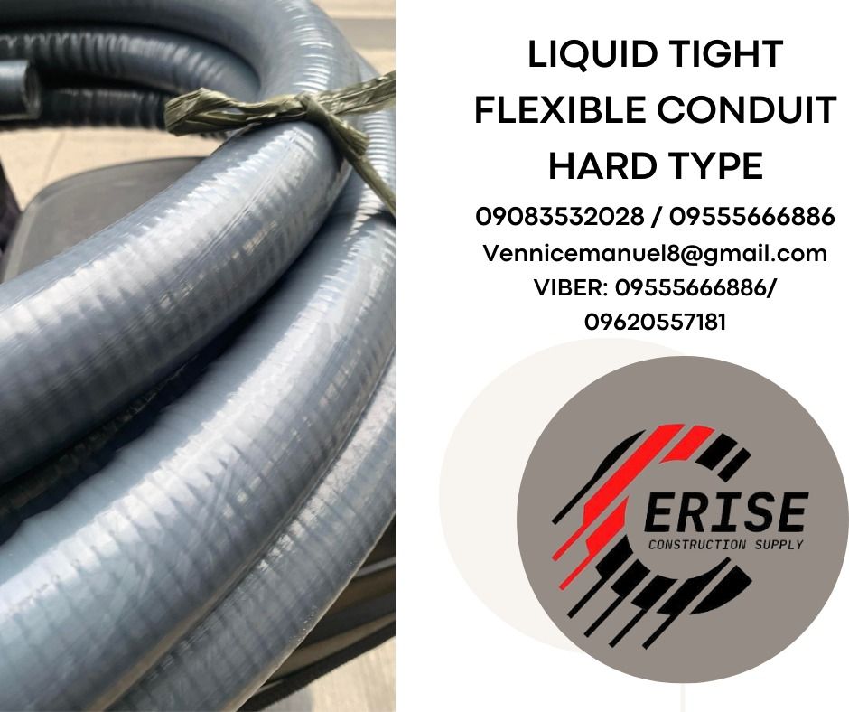 Liquid tight flexible conduit HARD TYPE, Commercial & Industrial ...