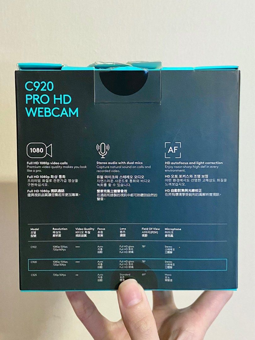 Logitech C90 PRO HD Webcam, Computers & Tech, Parts & Accessories ...