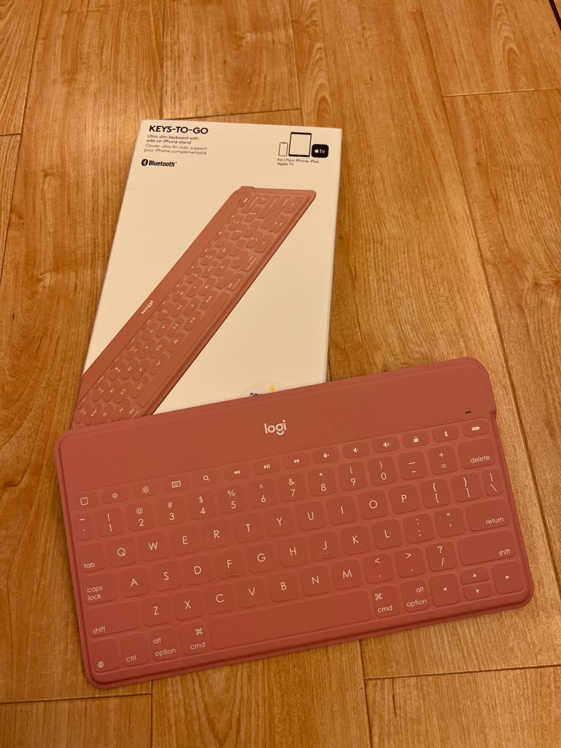 Logitech Keys to Go 藍牙keyboard, 電腦＆科技, 電腦周邊及配件, 電腦鍵盤及相關產品 - Carousell