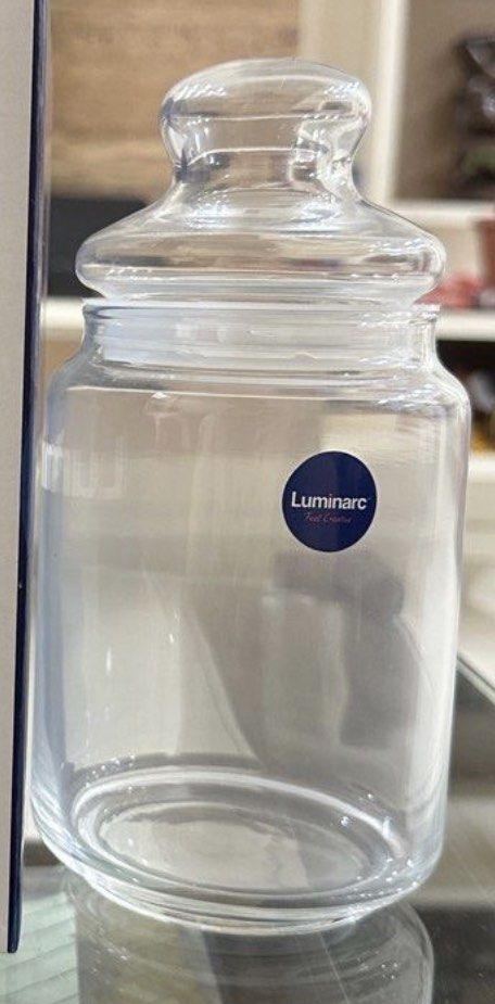 Luminarc glass jar - 1000 ml, TV & Home Appliances, Kitchen Appliances ...