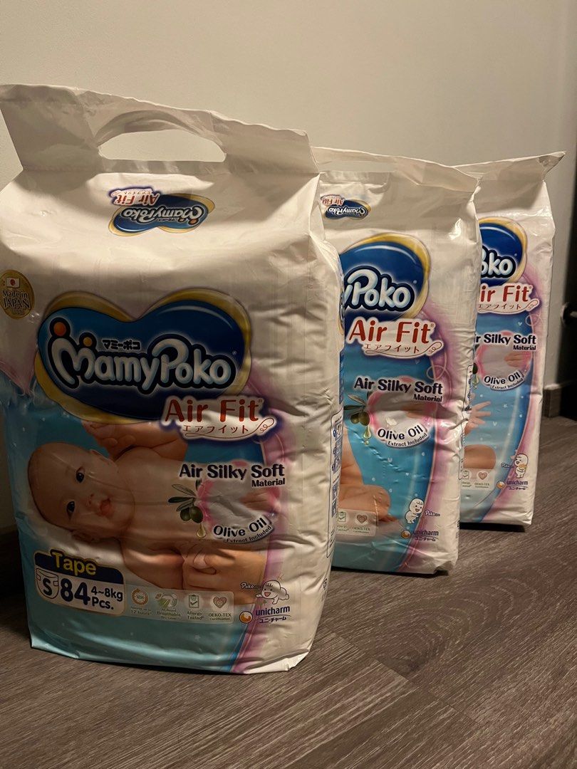MamyPoko Diapers Tape Air Fit , Babies & Kids, Bathing & Changing ...