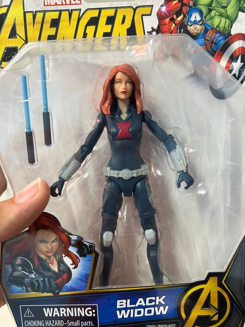 Marvel Avengers Black Widow Action Figure 6 Inch, Hobbies & Toys, Toys ...