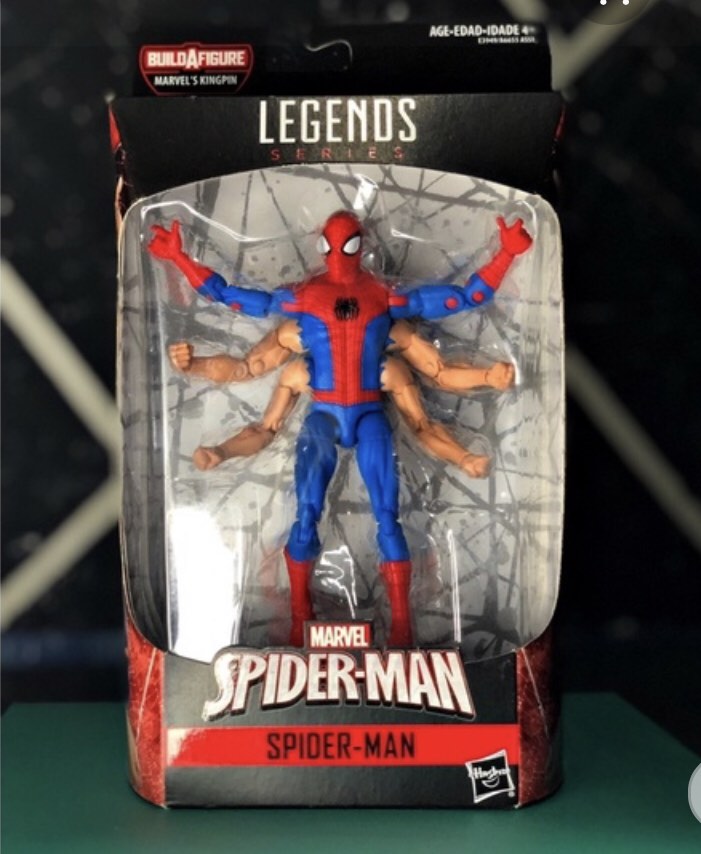 Marvel Legends six-arm spider-man spiderman spider, Hobbies & Toys ...