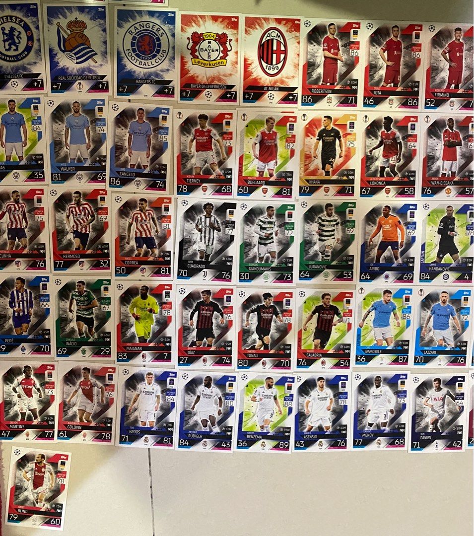 Match Attax base cards 22/23, Hobbies & Toys, Memorabilia ...