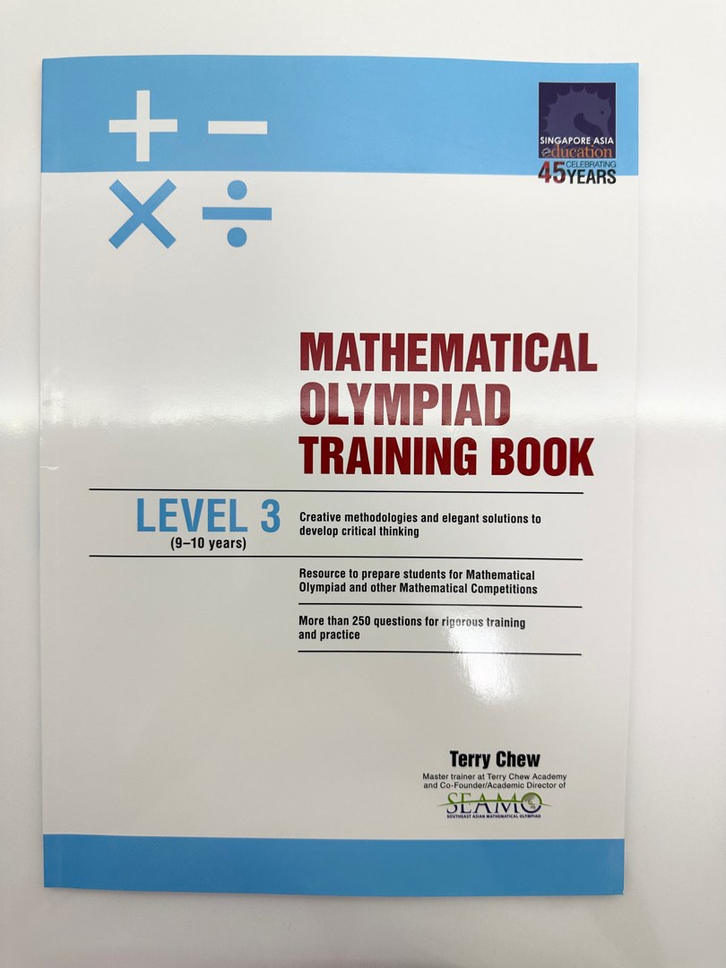 Maths Olympiad 3 by Terry Chew, Hobbies & Toys, Books & Magazines ...