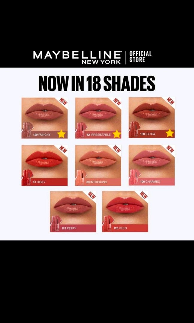 maybelline superstay vinyl ink 4.2ml, Kesehatan & Kecantikan, Rias ...