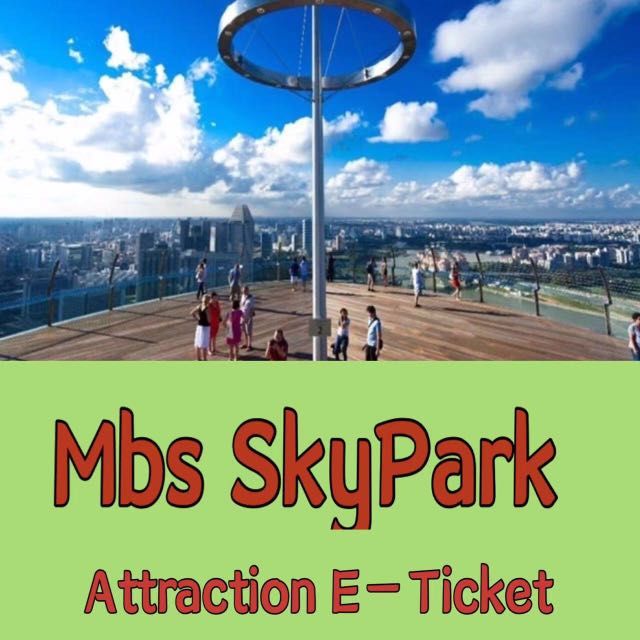Mbs skypark direct entry, Tickets & Vouchers, Local Attractions & Transport on Carousell