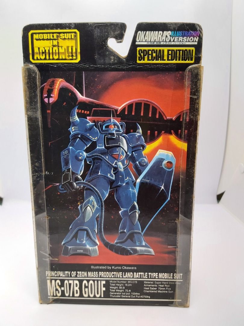 MIA 機動戰士 高達 Gundam MS-07 Gouf Mia Action Figure SPECIAL EDITION 特別版 - 大河原邦男 OKAWARA’S ...