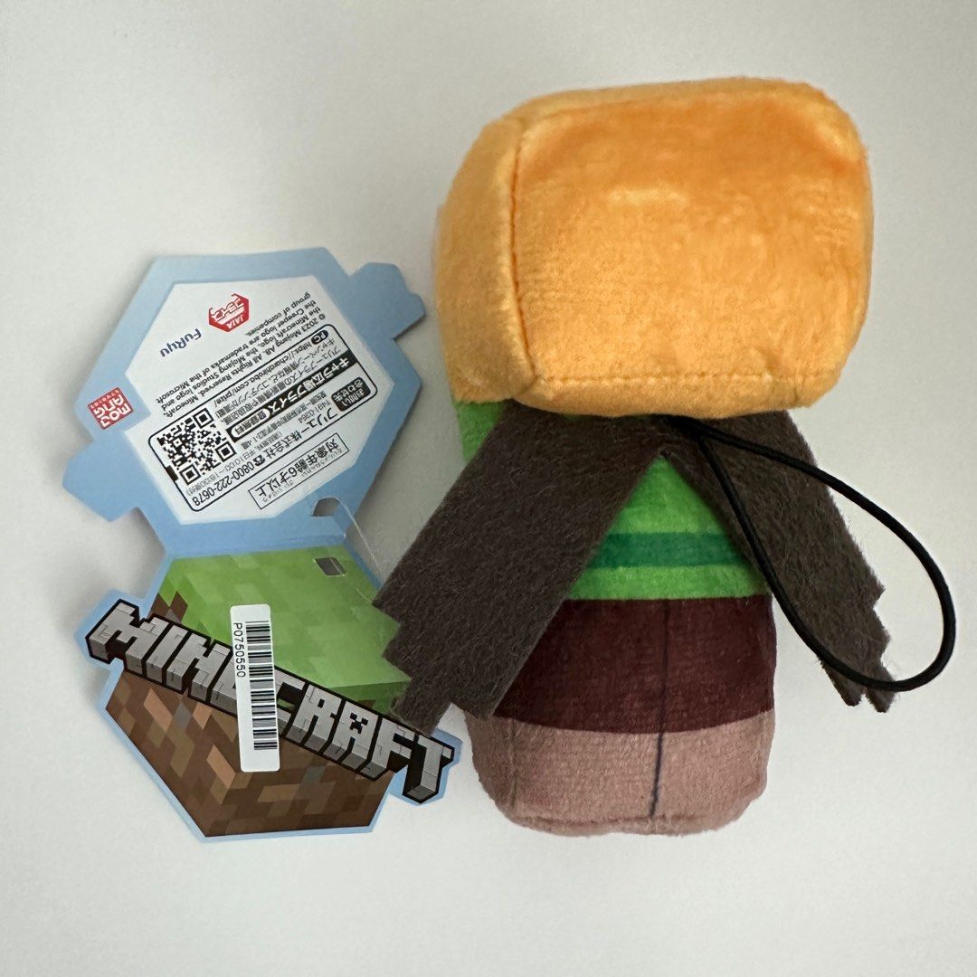 minecraft alex figure plush, 興趣及遊戲, 收藏品及紀念品, 明星周邊 - Carousell