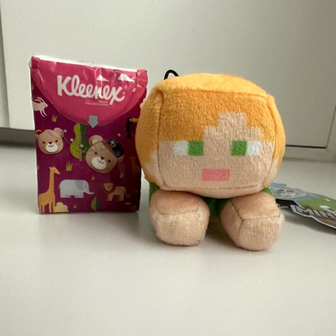 minecraft alex figure plush, 興趣及遊戲, 收藏品及紀念品, 明星周邊 - Carousell