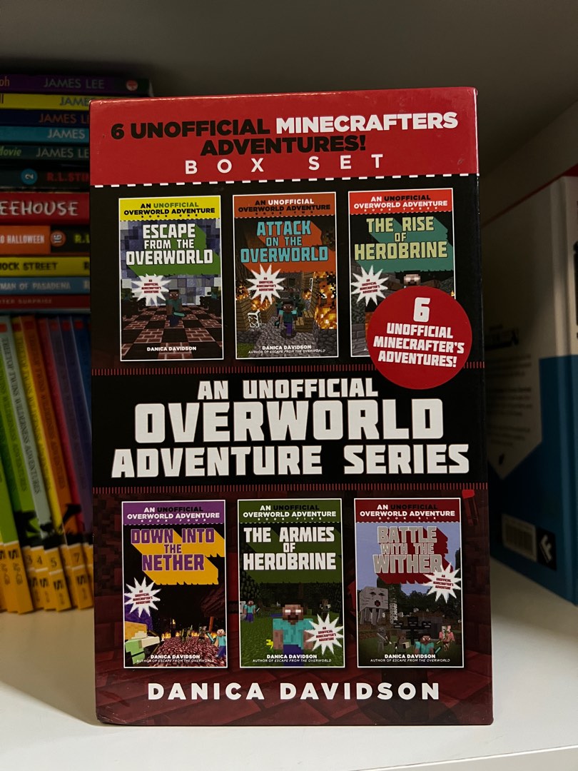 Minecraft Overworld Adventure Series Boxset, Hobbies & Toys, Books ...