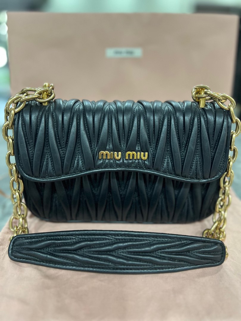 Miu Miu Bag, Women's Fashion, Bags & Wallets, Cross-body Bags on Carousell