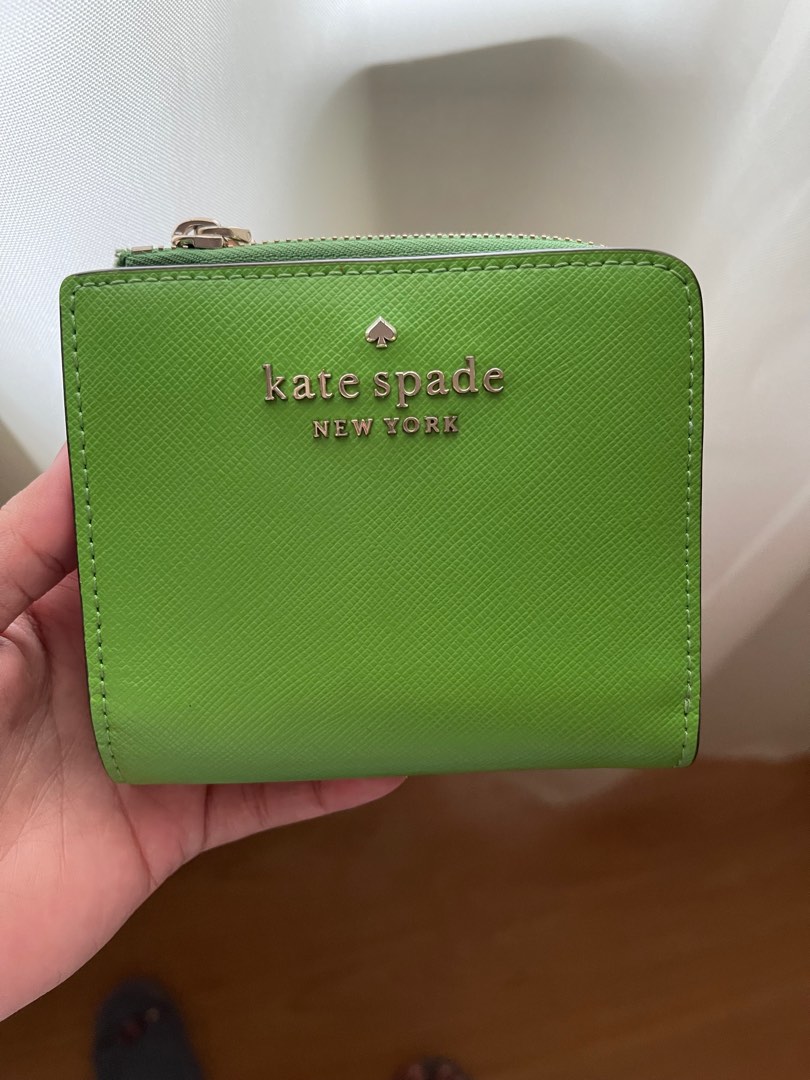 Kate spade green wallet original, Women's Fashion, Bags & Wallets ...