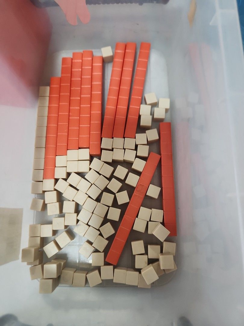 Montessori Maths Blocks, Hobbies & Toys, Toys & Games on Carousell