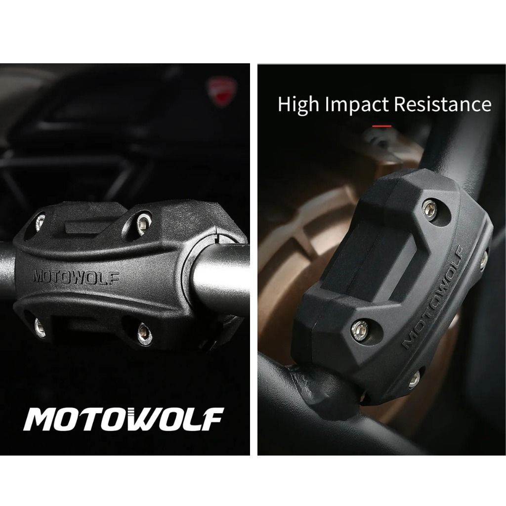 Motowolf Motorcycle Crash Bar Bumper Protective /Bumper Protector ...