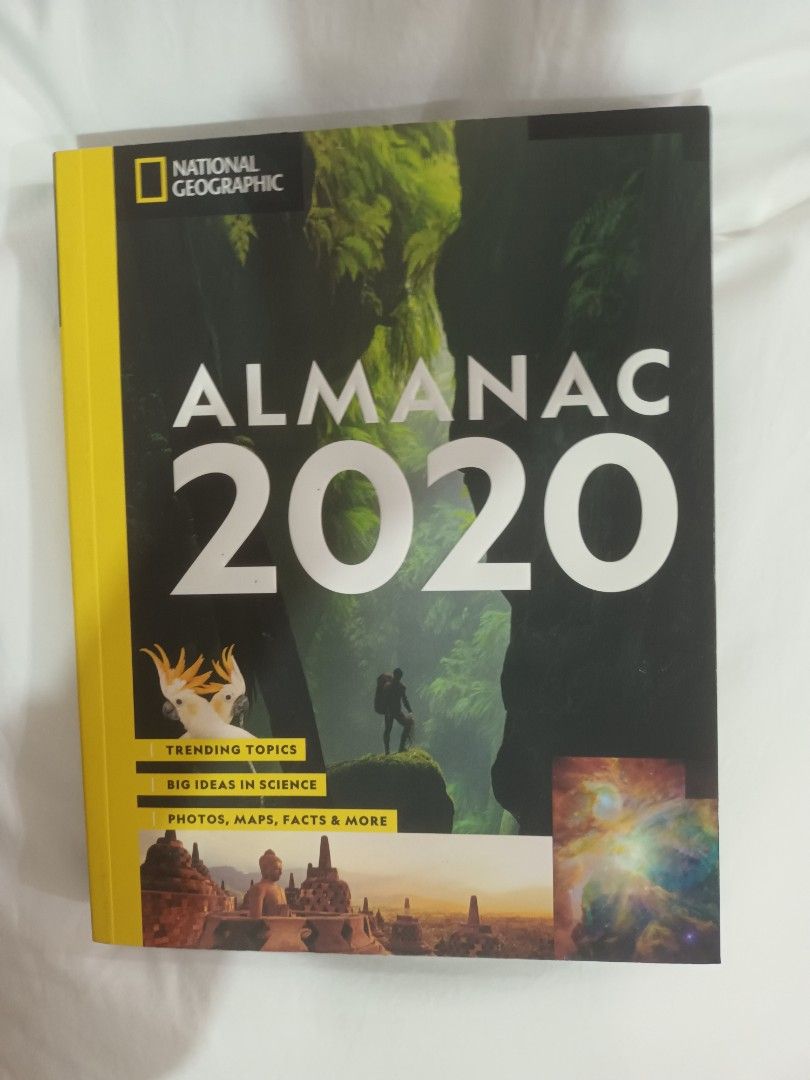 NATIONAL GEOGRAPHIC ALMANAC 2020, Hobbies & Toys, Books & Magazines ...