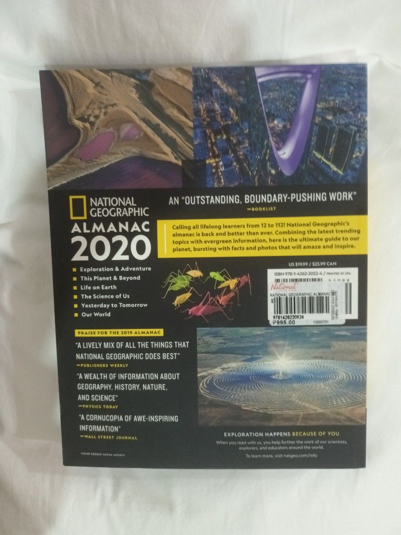 NATIONAL GEOGRAPHIC ALMANAC 2020, Hobbies & Toys, Books & Magazines ...
