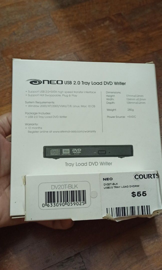 Neo DVD Writer, Computers & Tech, Parts & Accessories, Other Accessories on Carousell