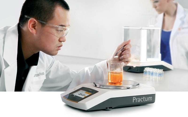 NEW - Sartorius (Germany), model Practum 1102-1S Precision Balance ...