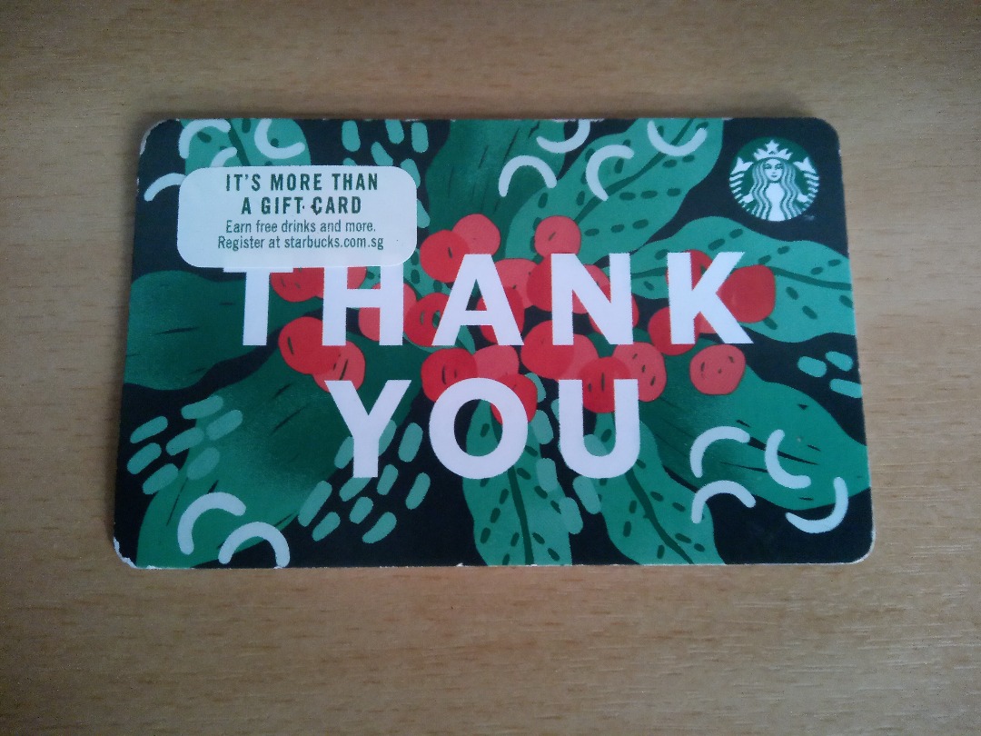 New Starbucks Membership Card, Tickets & Vouchers, Store Credits on ...