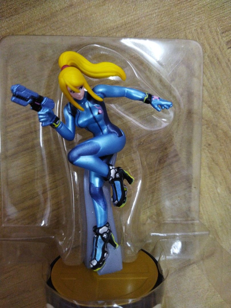 Nintendo Amiibo Zero Suit Samus Super Smash Bros Series Switch, Hobbies ...