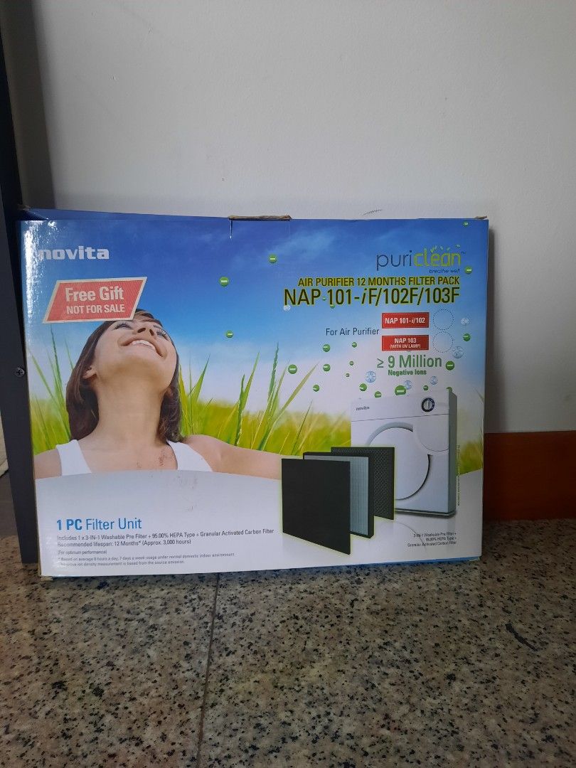 Novita Purifier filter, Furniture & Home Living, Home Fragrance on ...