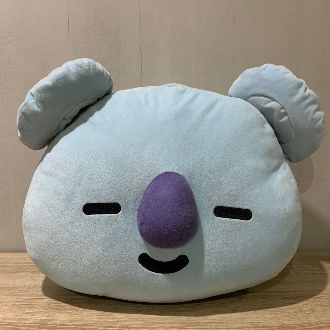Official BT21 42cm Face Cushion - Koya, Hobbies & Toys, Toys & Games on ...