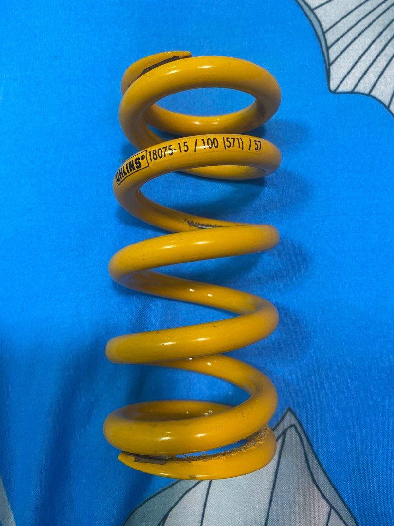 Ohlins rear shock spring, Sports Equipment, Bicycles & Parts, Bicycles ...