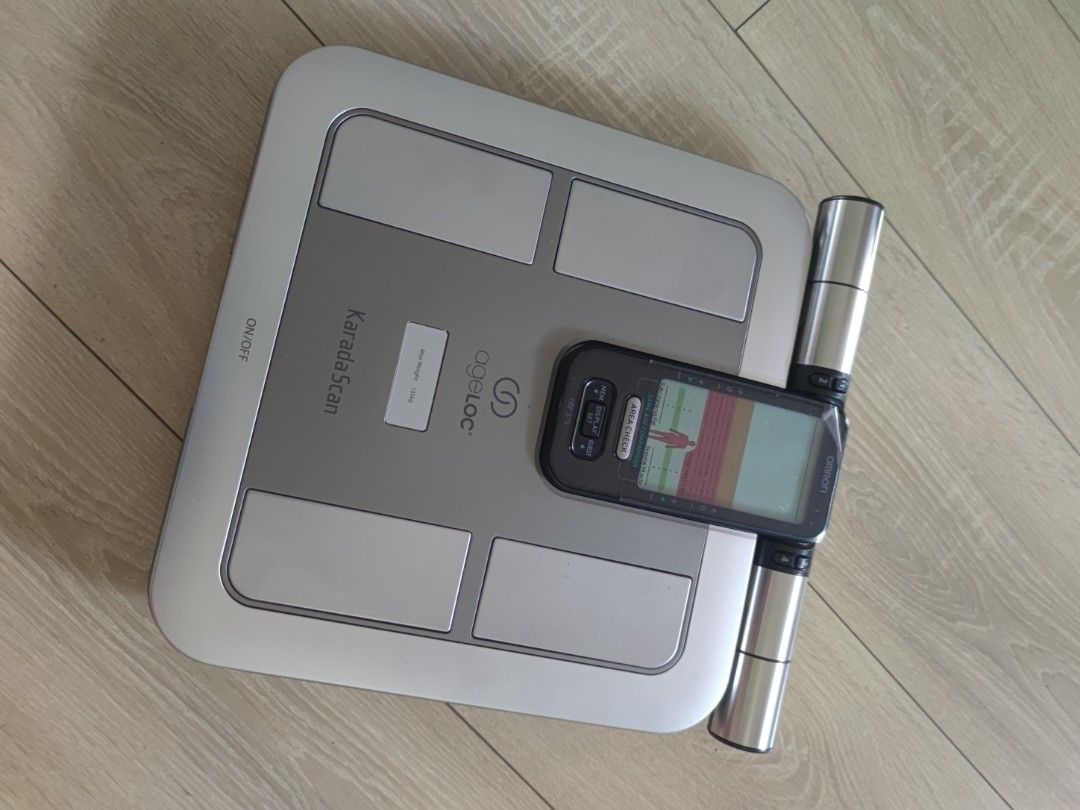 Omron weight scale, Health & Nutrition, Health Monitors & Weighing ...