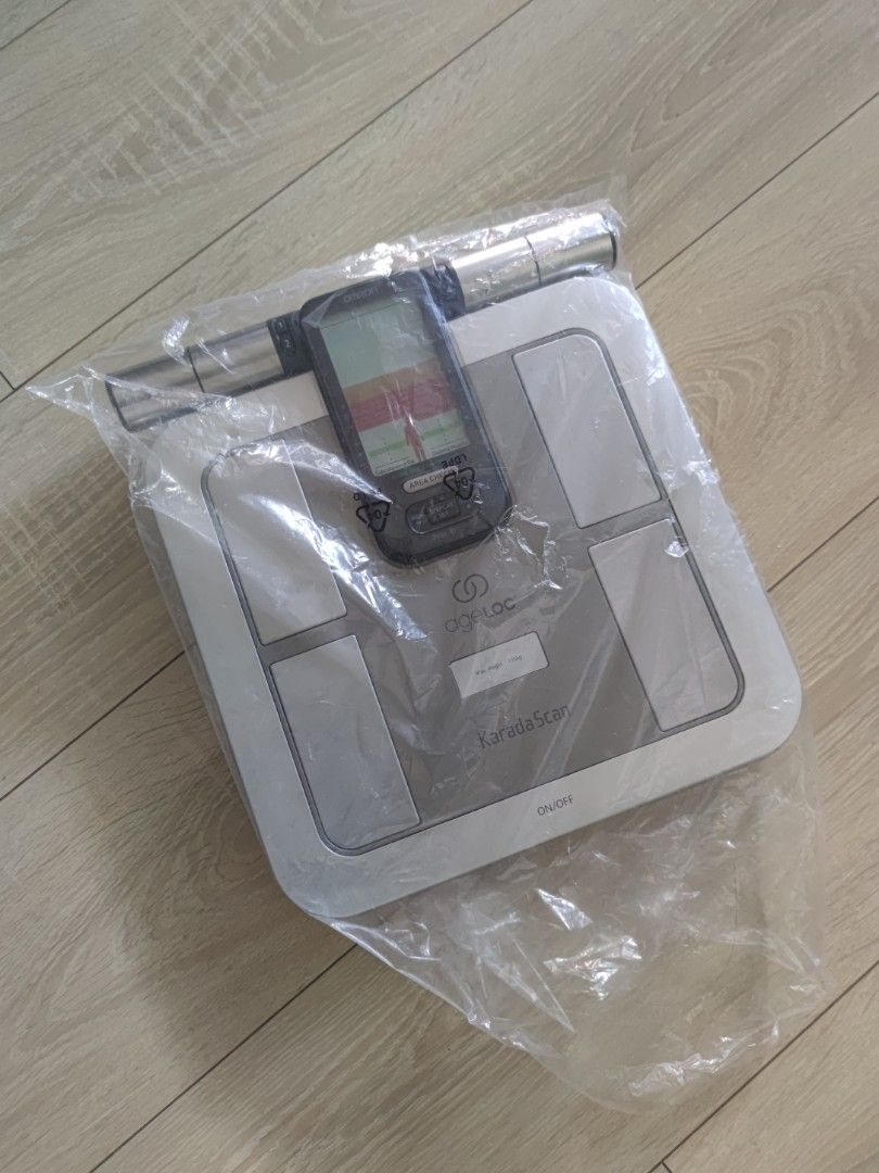 Omron weight scale, Health & Nutrition, Health Monitors & Weighing ...