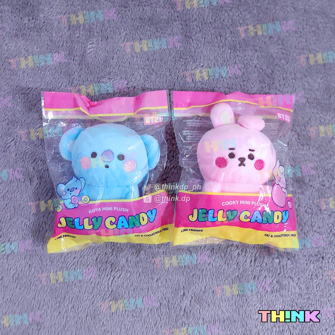 ON HAND BT21 Jelly Candy Mini Plush Doll ( bts koya cooky ) on Carousell