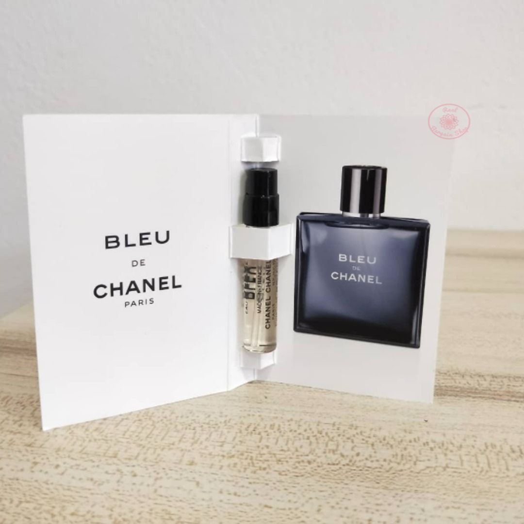 [Original] Bleu De Pour Homme Eau de Toilette 1.5ml (Vial), Beauty ...