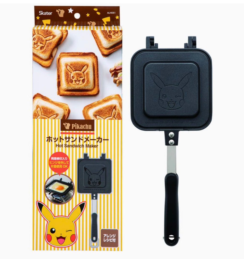 Original Japan Pokemon Pikachu Hot Sandwich Making Pan on Carousell