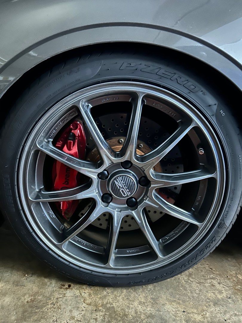 Original OZ Hyper GT with tyre (swap for stock rims), Car Accessories ...