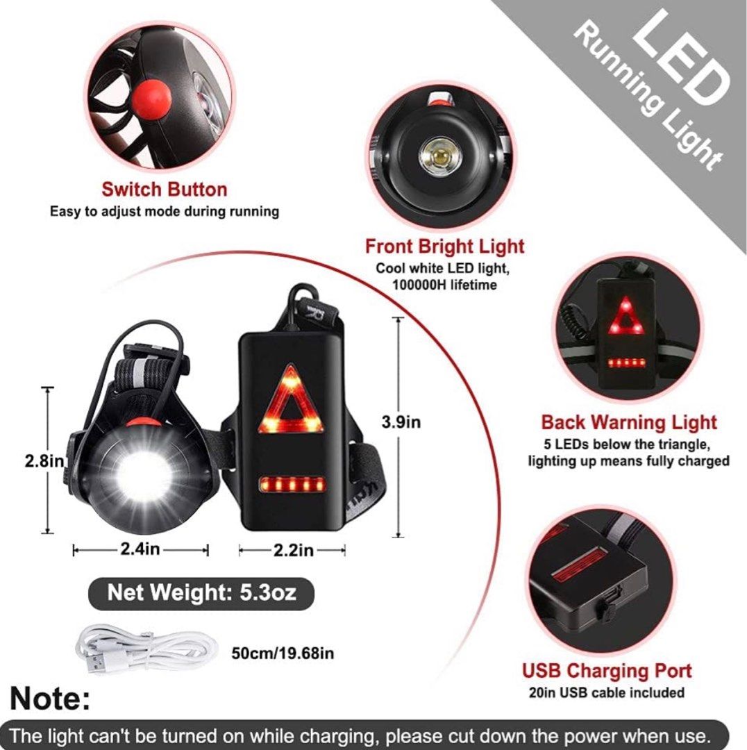Outdoor Running Chest Lights, Sports Equipment, Other Sports Equipment ...