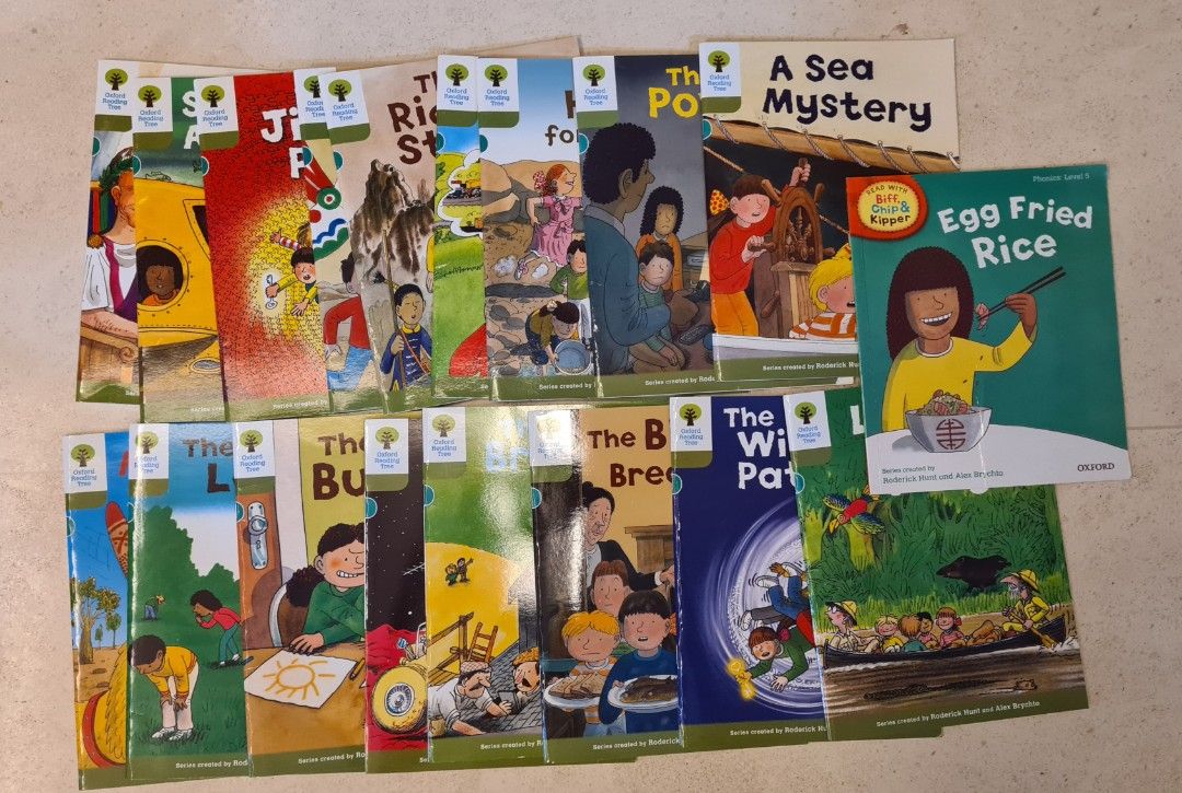 Oxford reading tree level 7 to 9 (40 books) + 1 Free level 5 book ...