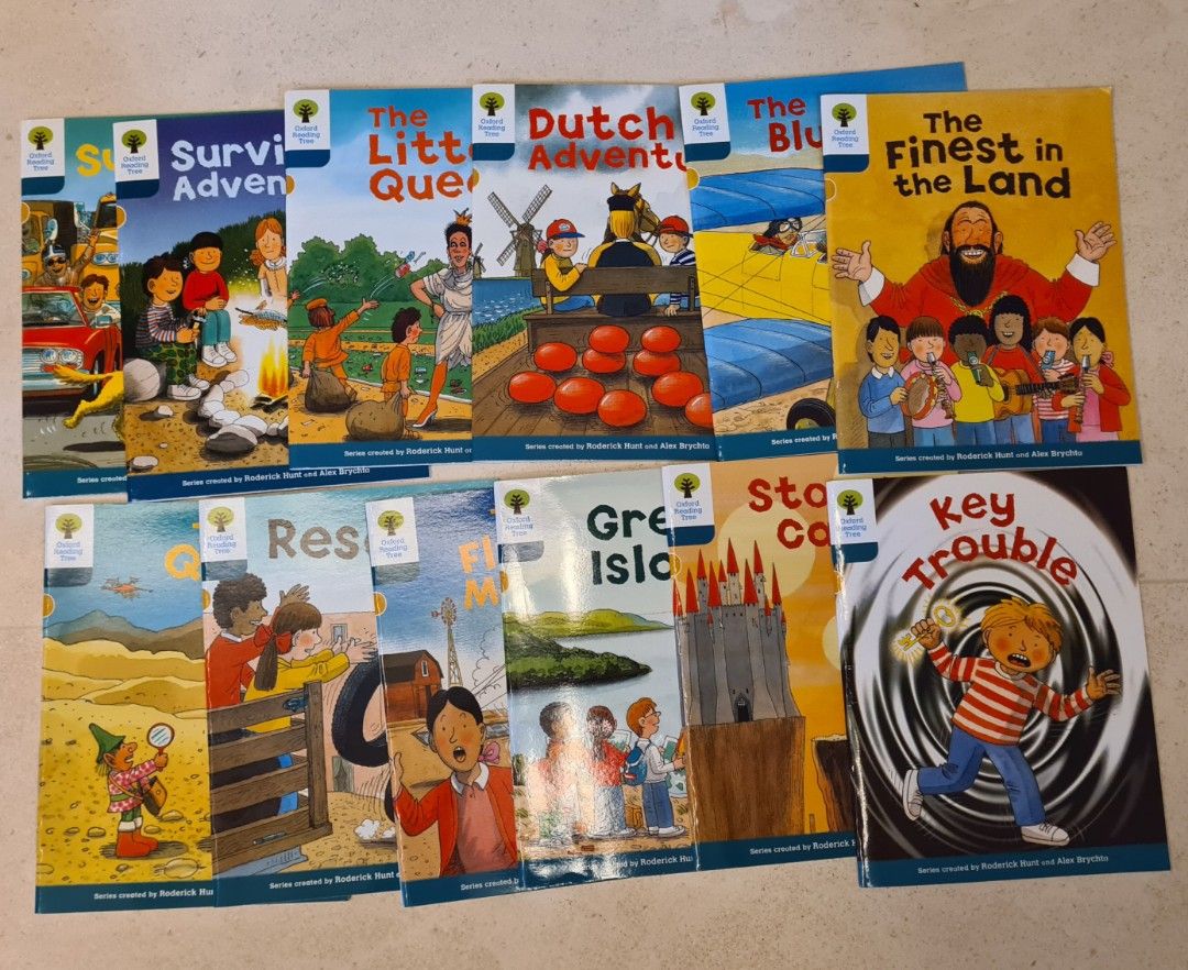 Oxford reading tree level 7 to 9 (40 books) + 1 Free level 5 book ...
