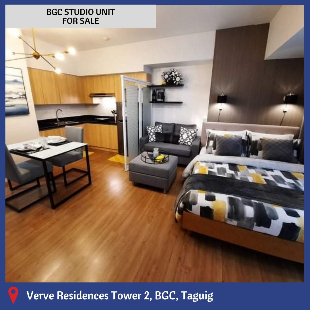 PDM001 - Verve Residences Tower 2, Studio Unit Rush Sale, Property, For ...
