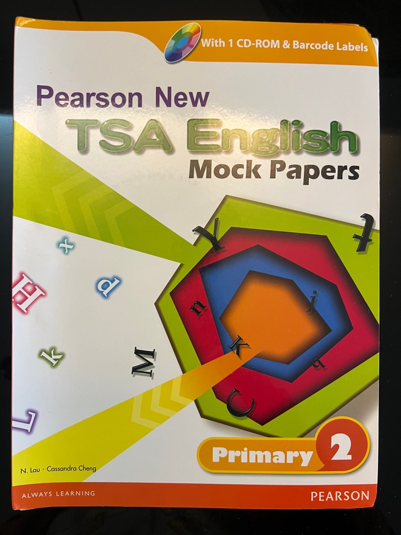 Pearson P2 TSA English mock paper with CD, 興趣及遊戲, 書本 & 文具, 書本及雜誌 - 補充練習 ...