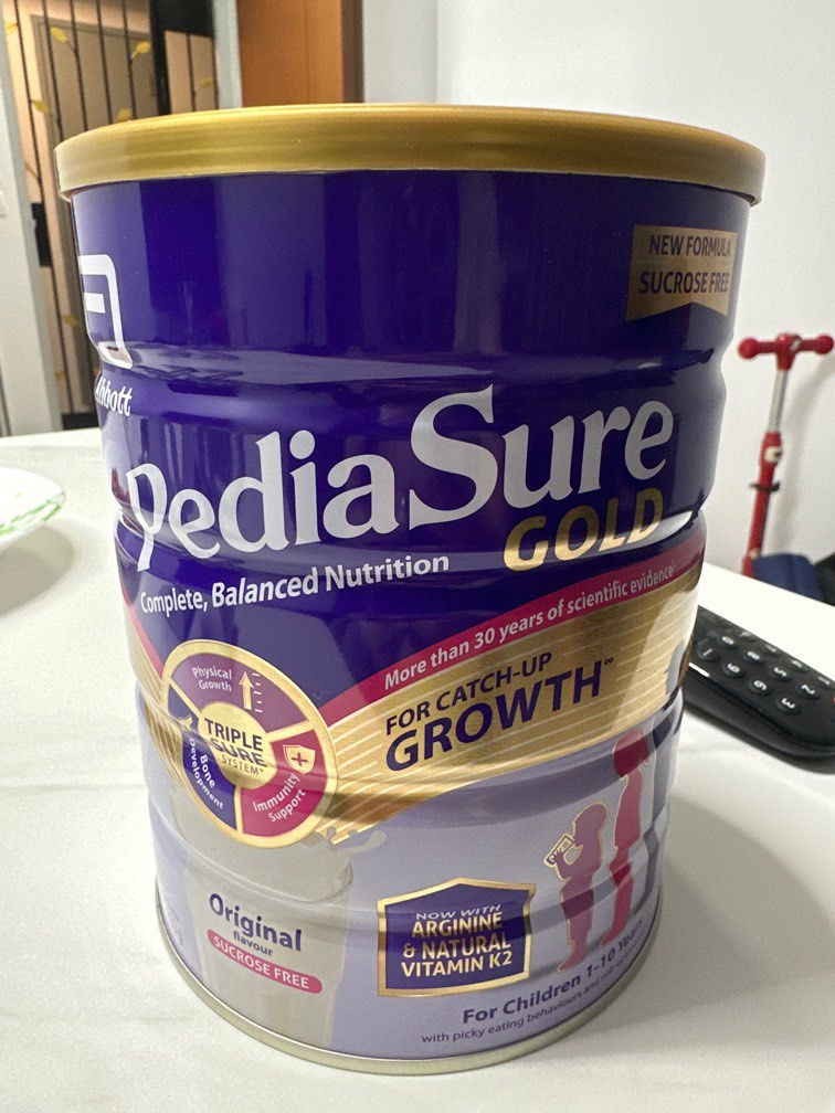 Pediasure gold original 850g, Babies & Kids, Nursing & Feeding ...