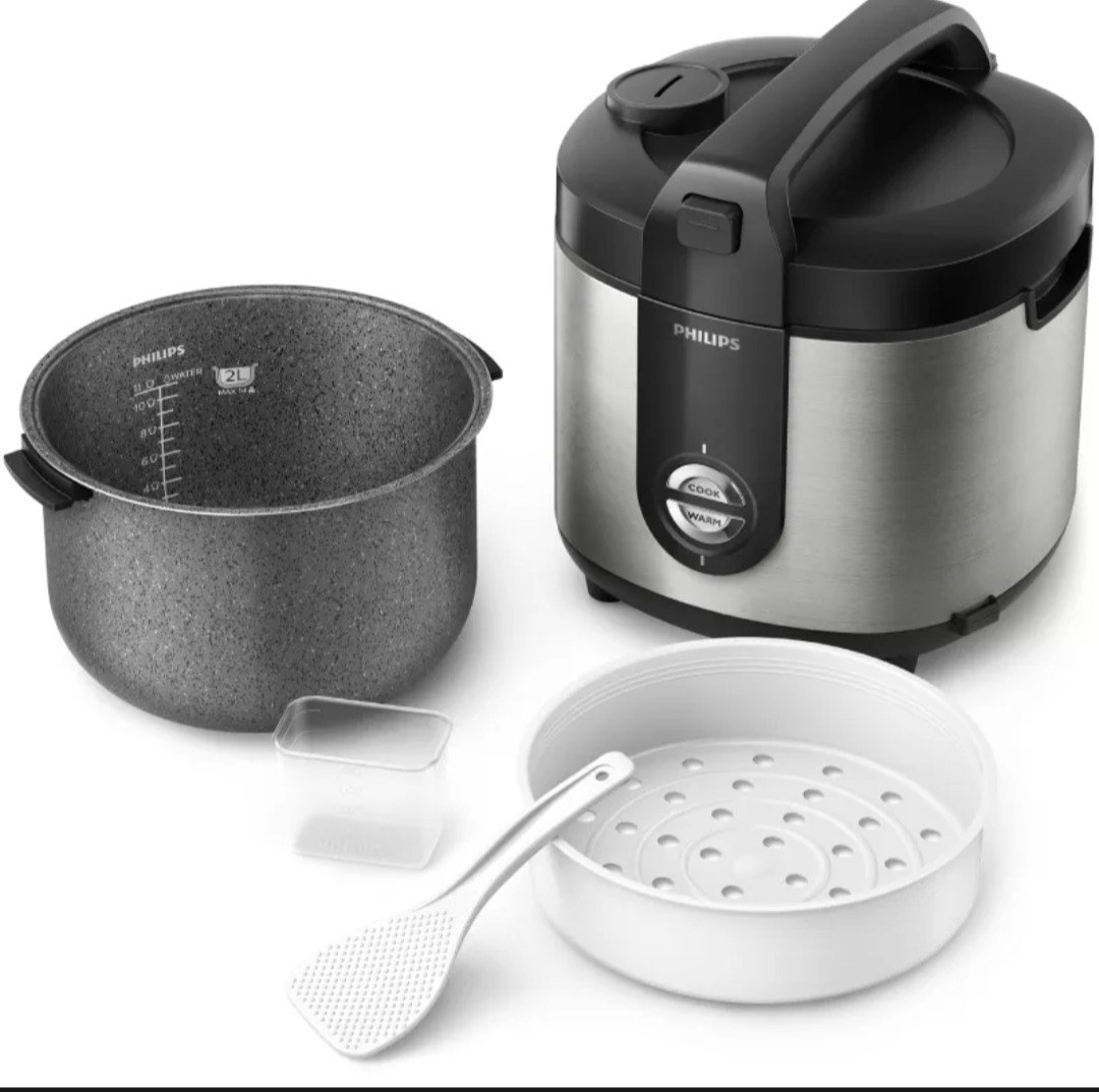 Philips 2L rice & multi-cooker, TV & Home Appliances, Kitchen ...