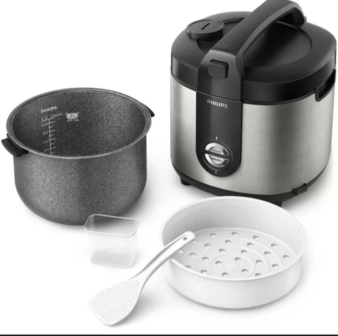 Philips 2L rice & multi-cooker, TV & Home Appliances, Kitchen ...