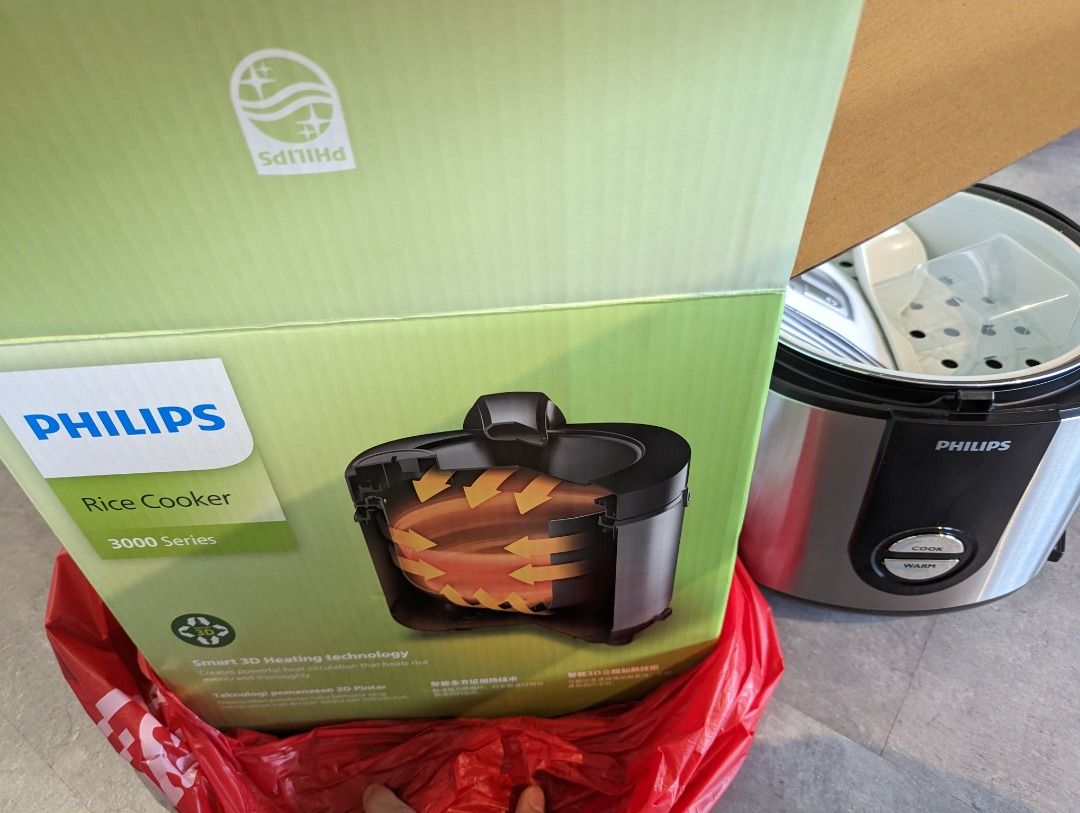 Philips 2L rice & multi-cooker, TV & Home Appliances, Kitchen ...
