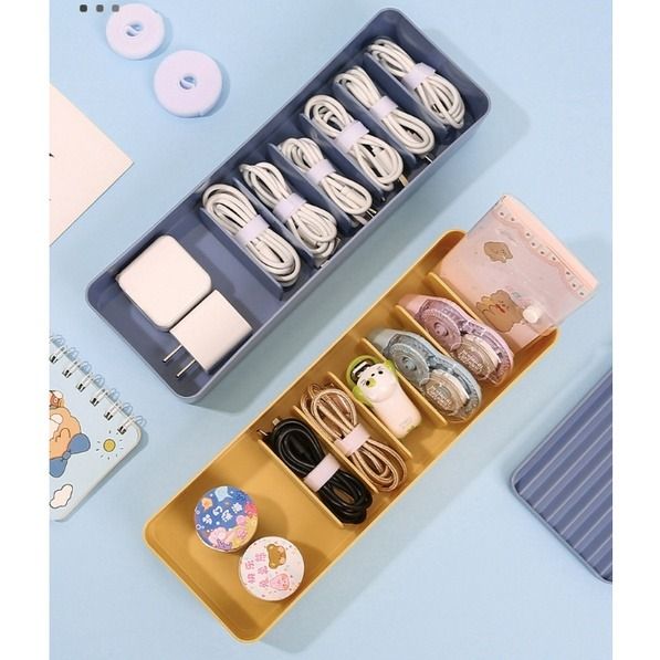 Plastic Cable Management Box Cord Organizer Cable Management Box, Men's ...