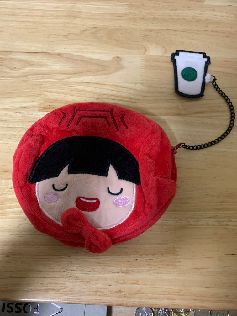 Plush Pouch, Women's Fashion, Bags & Wallets, Purses & Pouches on Carousell